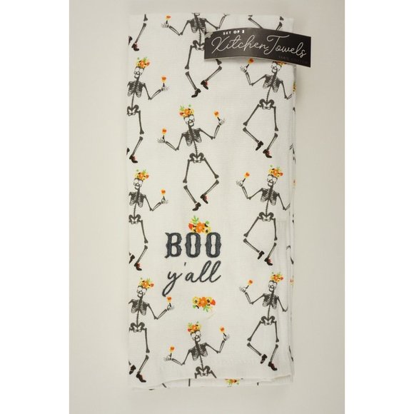 Coterie Studios | Bath | New Set Of Two Boo Yall Halloween Kitchen ...